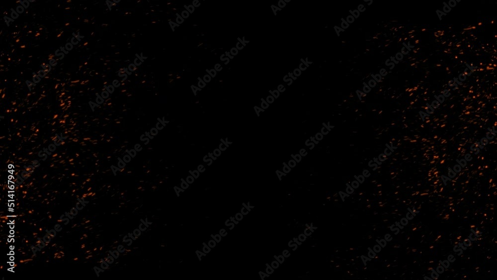 Rising up Red Fire Footage overlays for motion graphic animation or ...