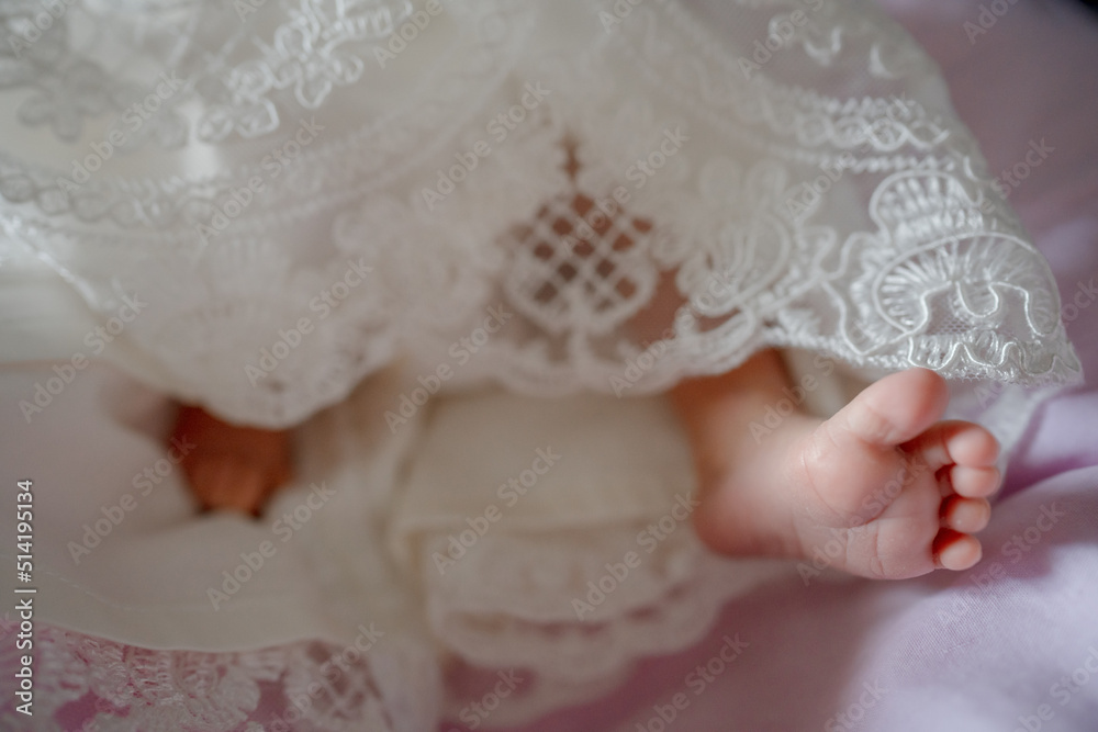 baby in dress Stock Photo | Adobe Stock