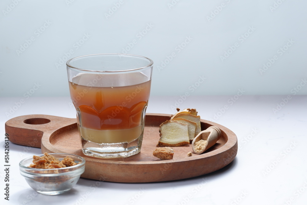 bandrek Sundanese hot drink of herbal tea.made of a mixture of ginger ...