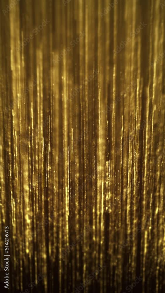 Video Stock Abstract Gold Filaments Bursting Background/ 4k animation ...