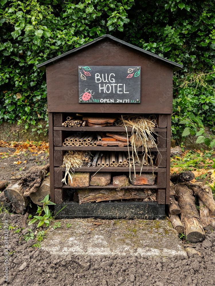 Bug Hotel - An insect hotel, bug hotel or insect house, is a structure ...