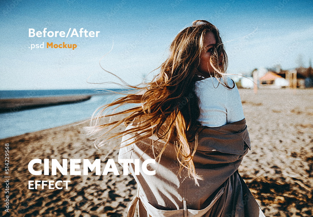 Before and After Photo Effect Stock Template | Adobe Stock