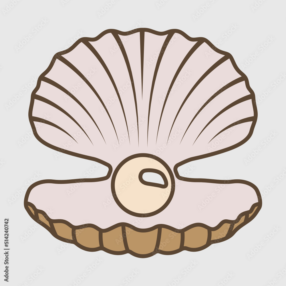 Seashell Clipart SVG Cut File, Shellfish Svg, Beach Shell Svg, Ocean ...