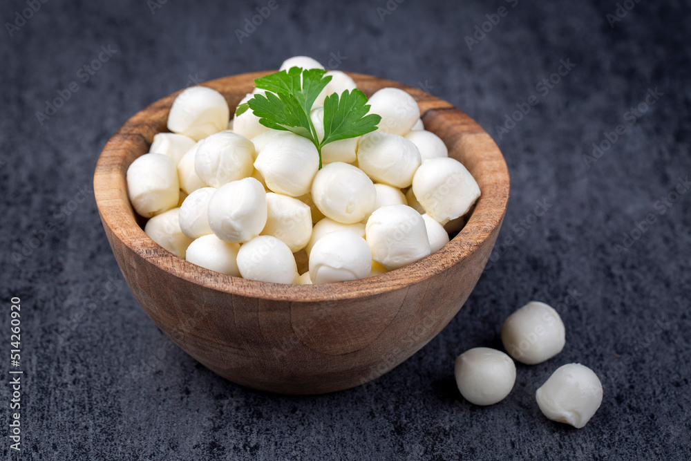 Turkish cheese varieties; ball cheese, milk drop cheese (Turkish name ...