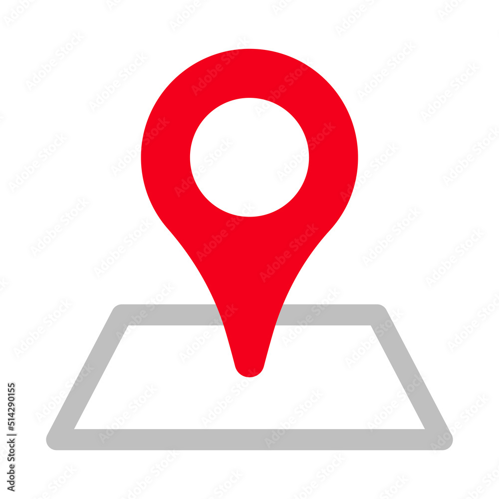 マップのピンのアイコン Stock Vector | Adobe Stock