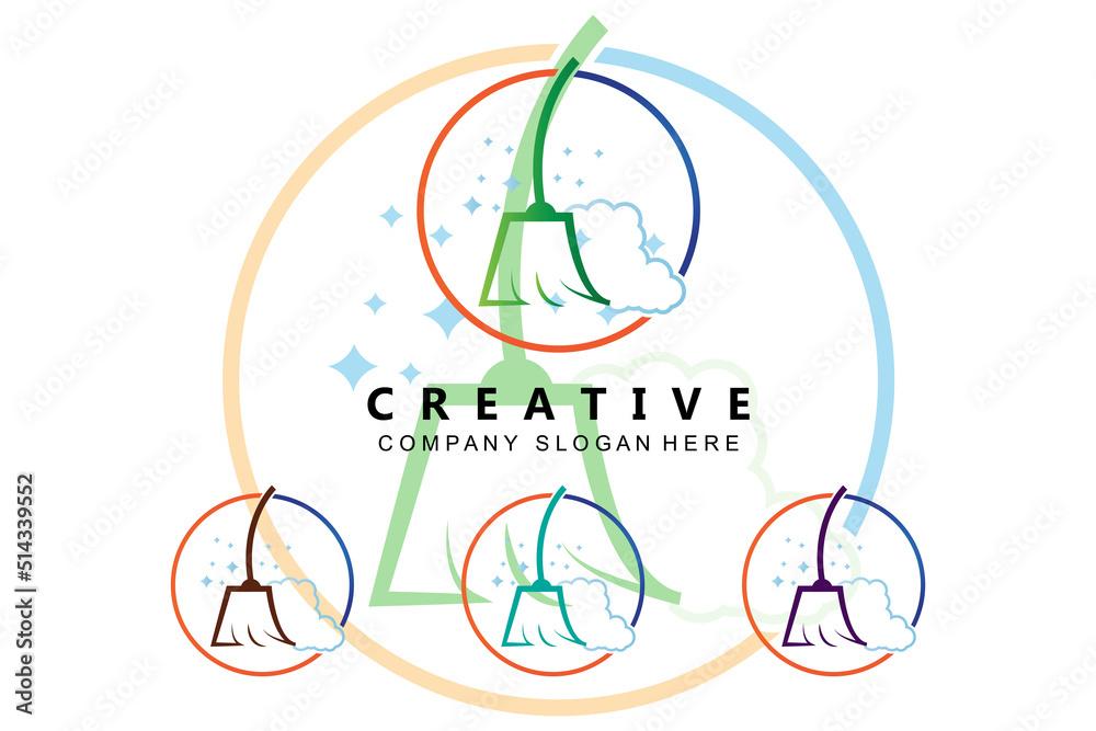 Simple clean symbol vector logo Stock Vector | Adobe Stock