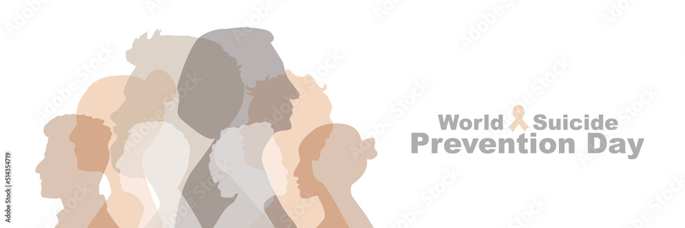 World Suicide Prevention Day banner Stock Vector | Adobe Stock