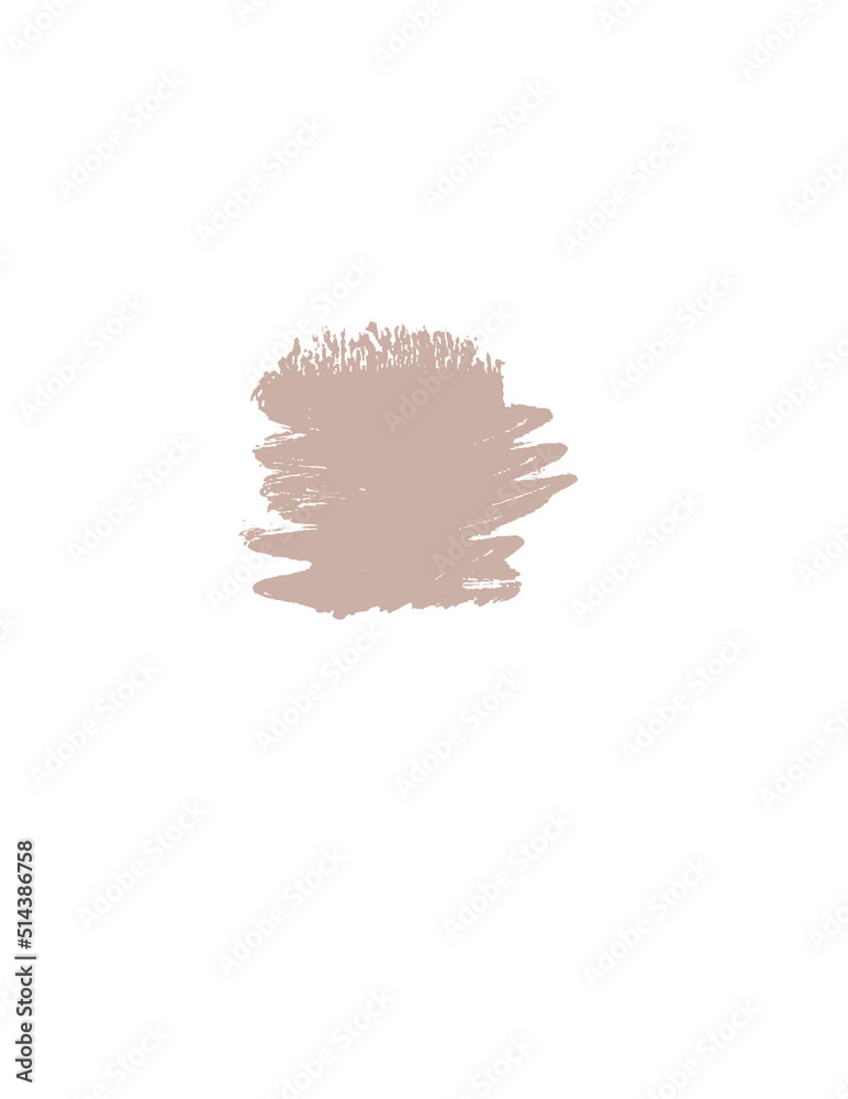 Pink Real Brush Stroke PNG Transparent Background Digital Paper ...