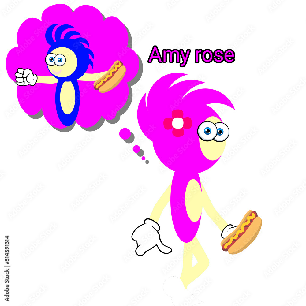 Vector Cartoon Character Made By 11 Year Old Boy Stock Illustration vector-cartoon-character-made-by-11-year-old-boy-stock-illustration