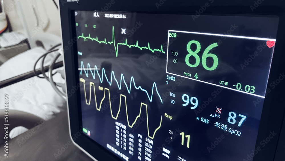 medical monitor background material Stock Photo | Adobe Stock