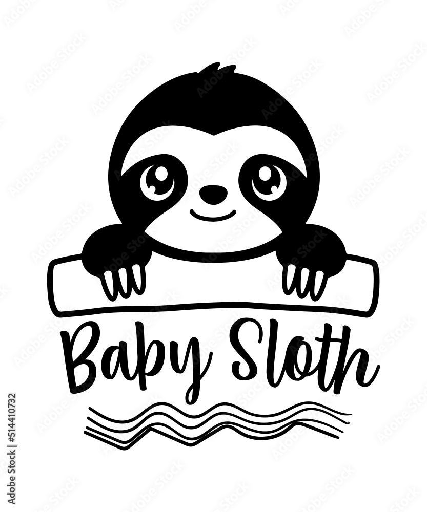 Sloth Svg, Svg Sloth, Sloth Bundle Svg, File Svg, Files For Cricut Svg ...
