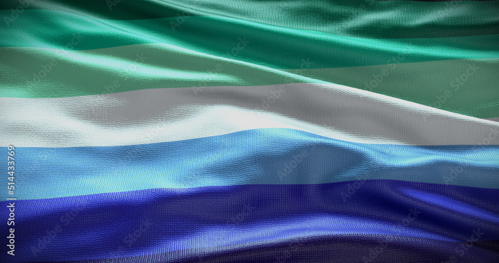 Gay men flag symbol background 3D illustration Stock Illustration ...