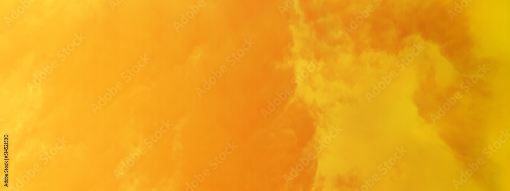 Abstract orange background with clouds, A red and orange burning ...