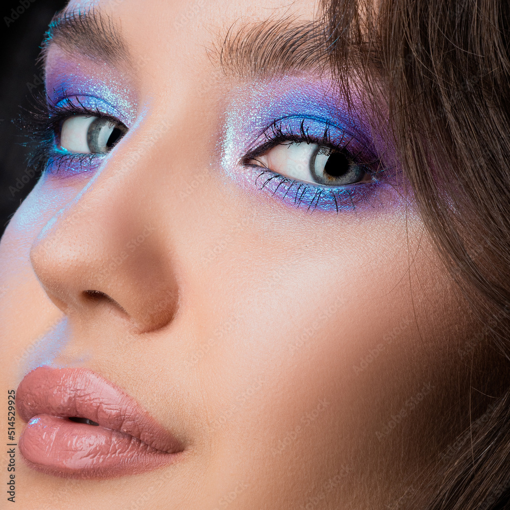 Brunette Blue Eyes Makeup