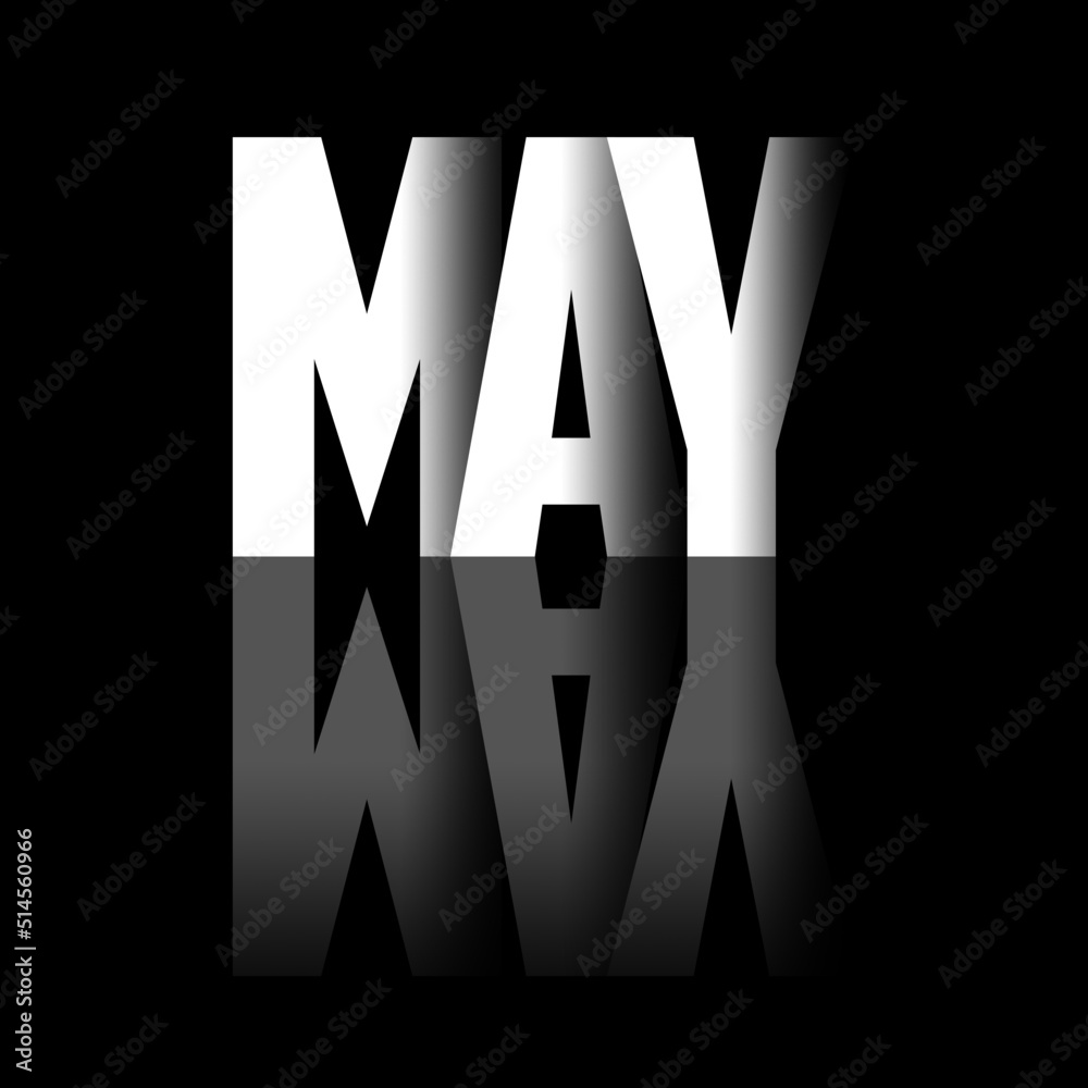 May Text Effect | Editable 3d Text Effect Styles May Text Black ...