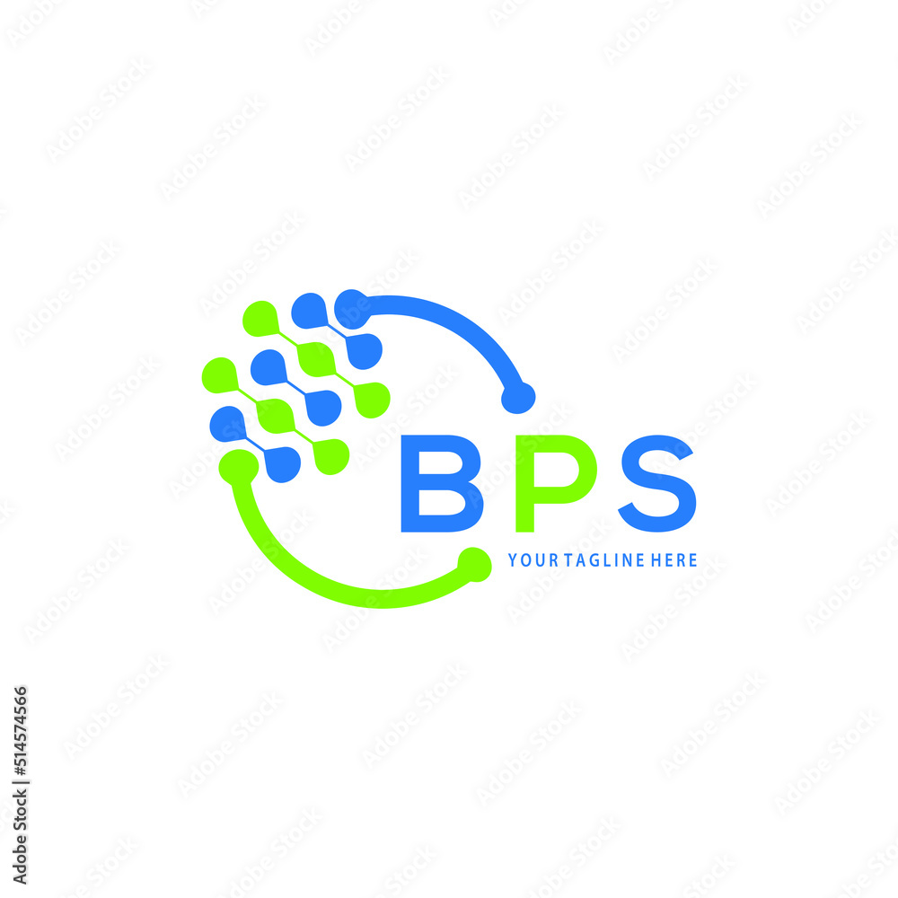 BPS logo design initial creative letter logo.BPS unique letter logo design.BPS vector logo ...