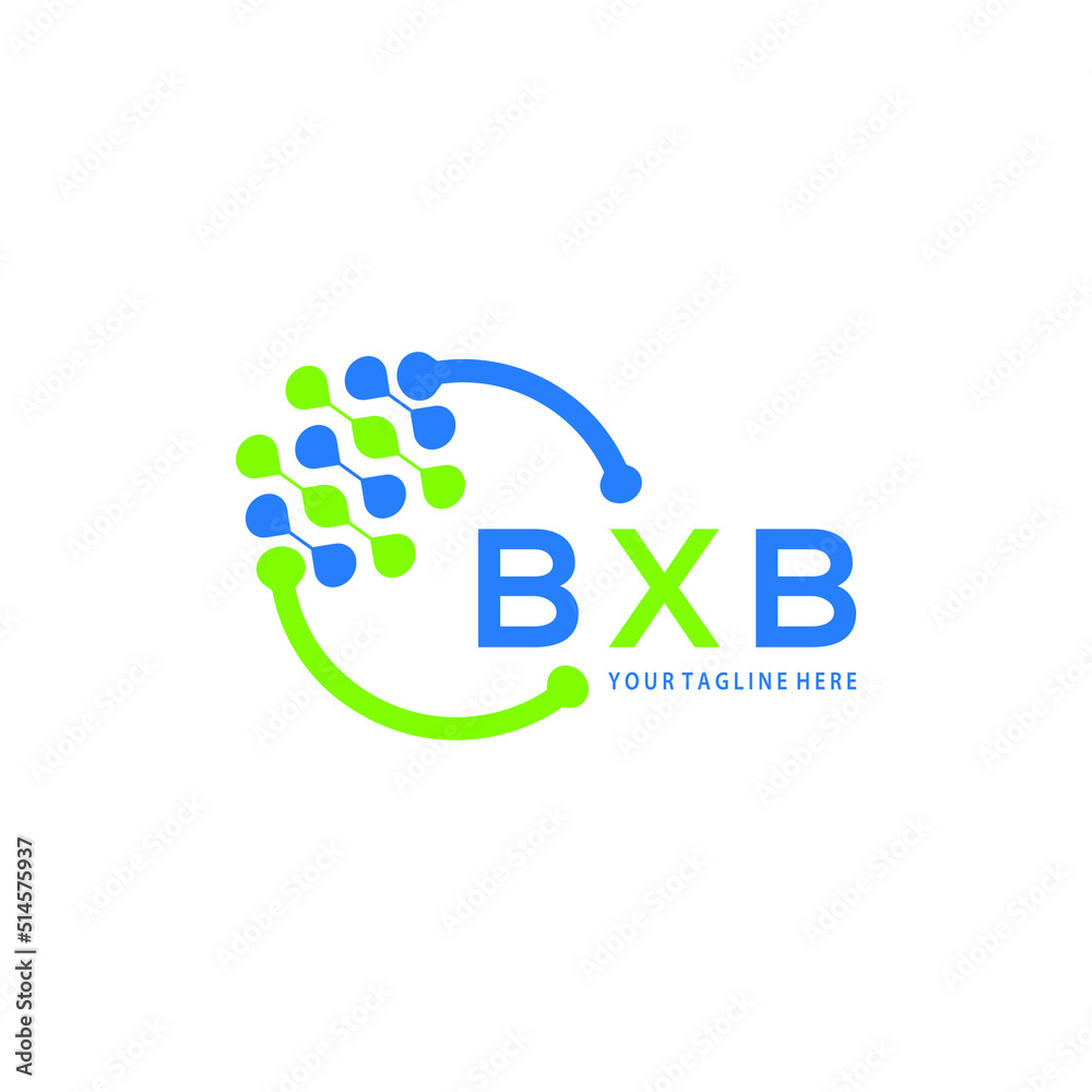 BXB logo design initial creative letter logo.BXB unique letter logo ...