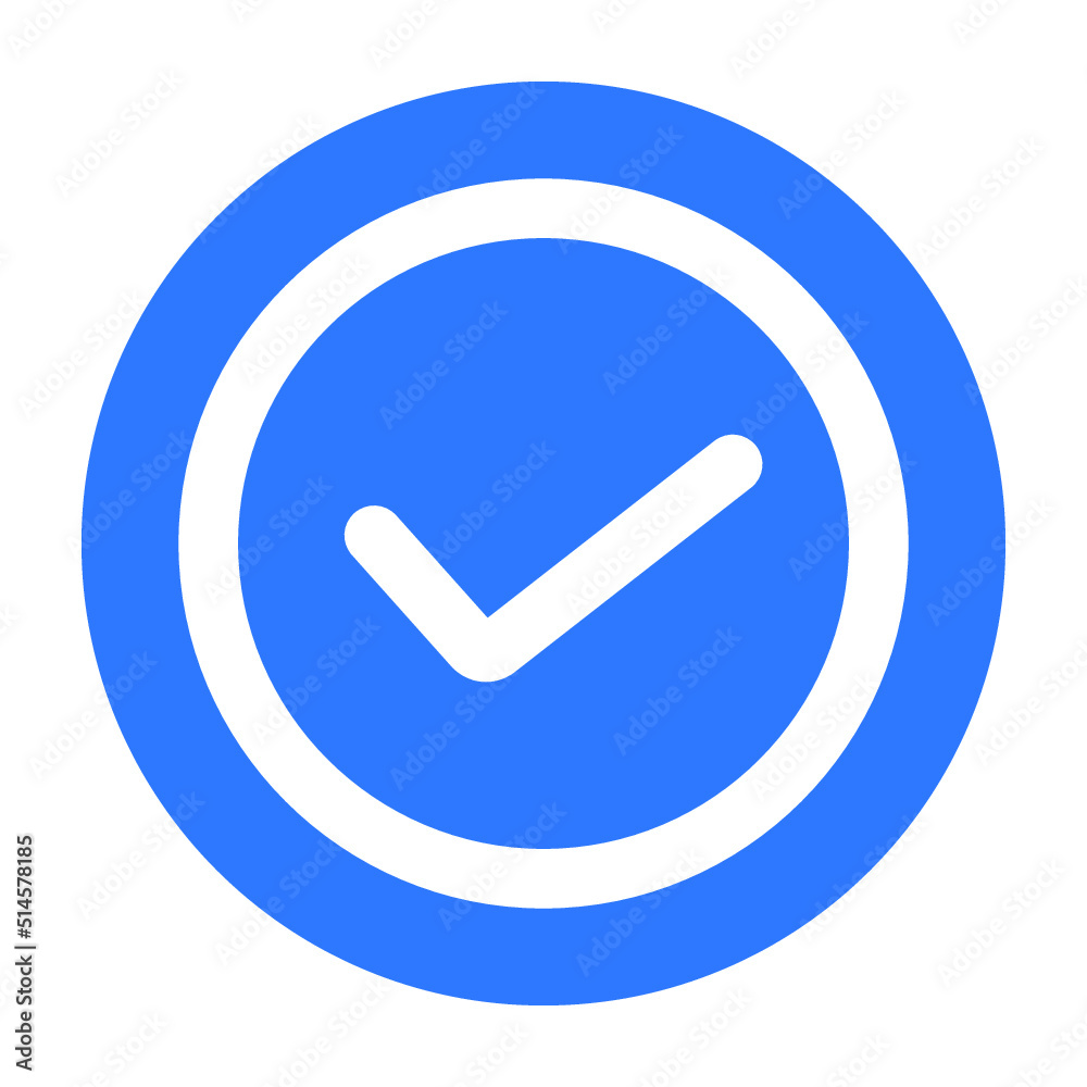 Check, checkmark, complete, done, todo icon Stock Vector | Adobe Stock