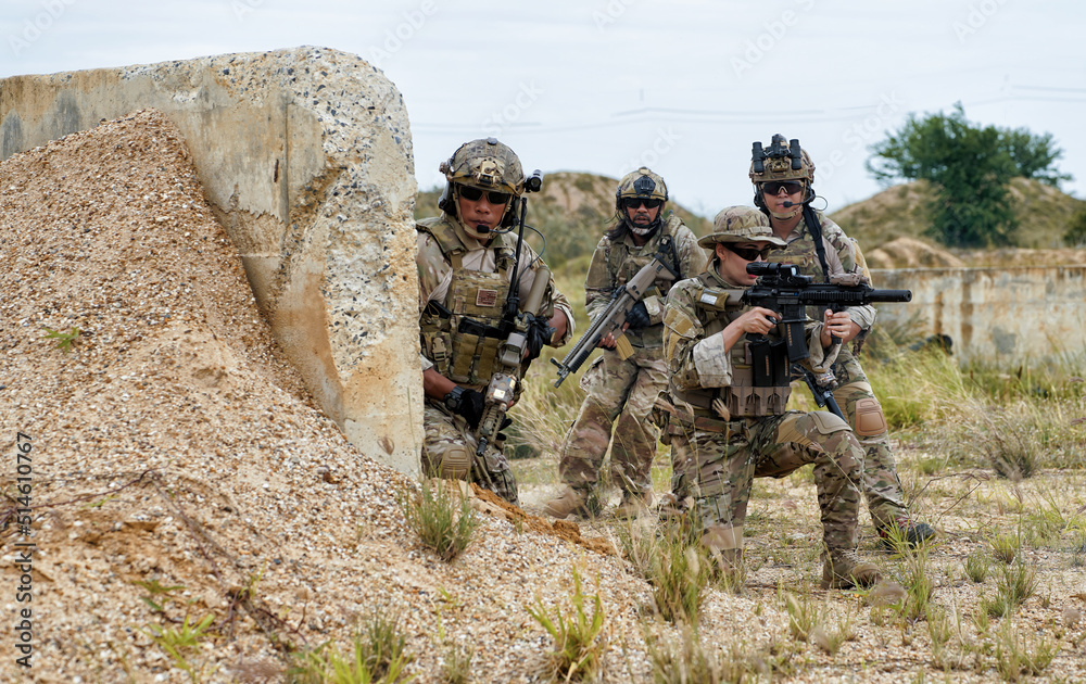 aim, bunker, protection, action, army, special, gun, weapon, war ...