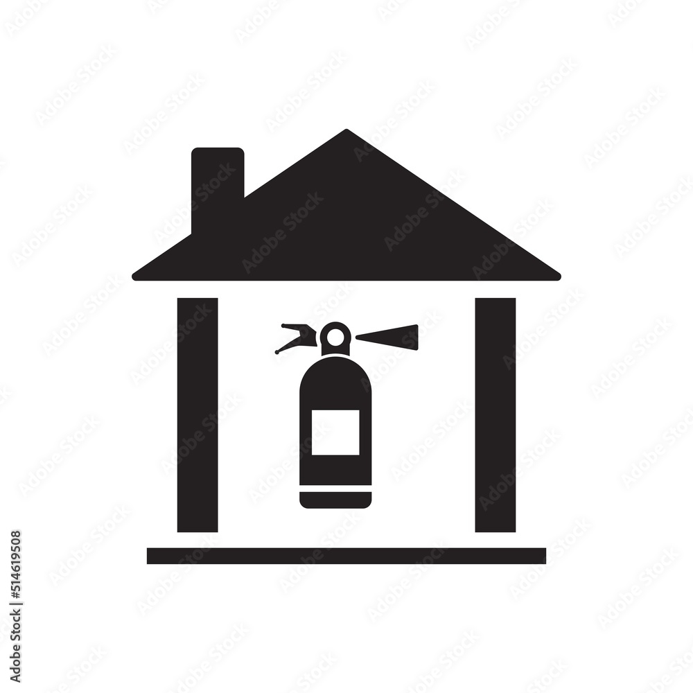 Fire safety icon Stock Vector | Adobe Stock