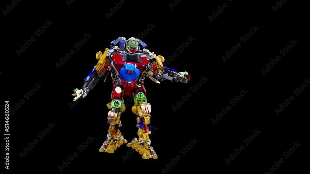 Character Robot Dancing, robot with Realistic, 3d rendering, Animation ...