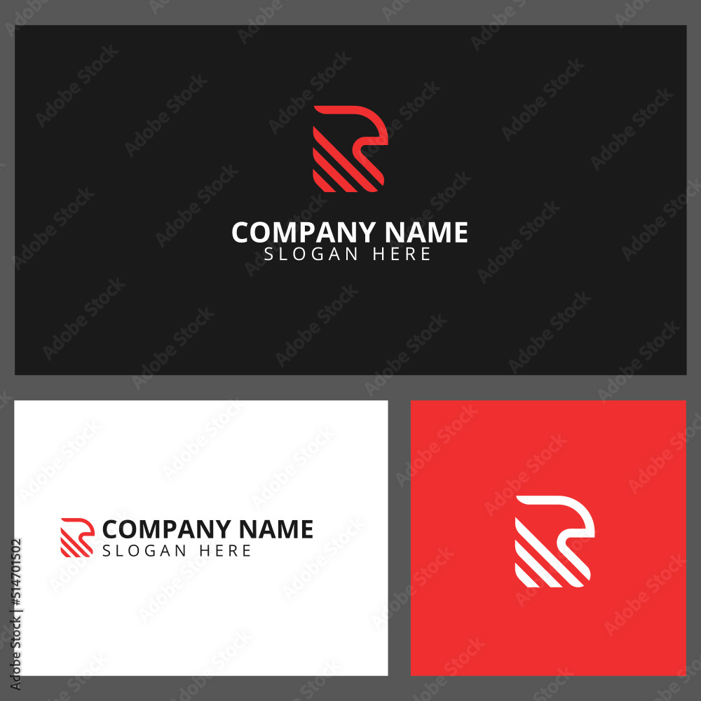 Letter B and R monogram logo in eagle shape. Best for any company logo ...