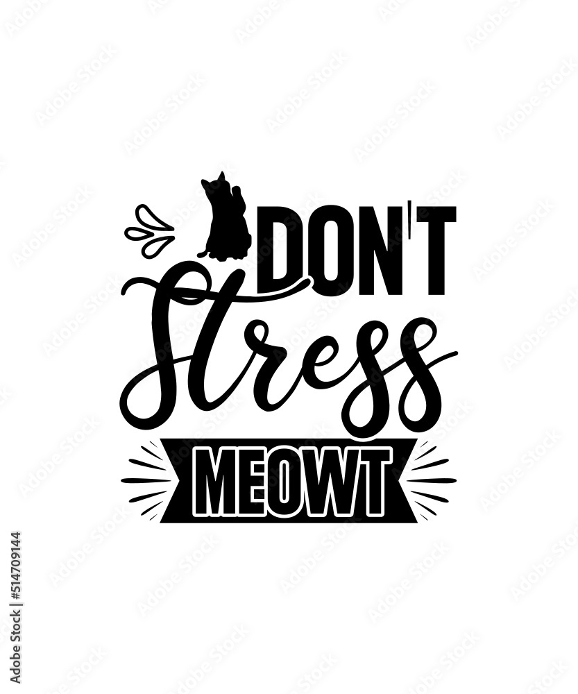 Vetor de Cat svg bundle, cat clipart, cat silhouette svg, meow svg ...