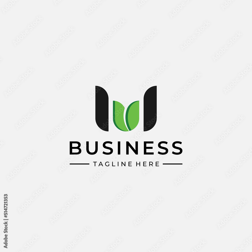 simple letter M lotus logo design template elements Stock Vector ...