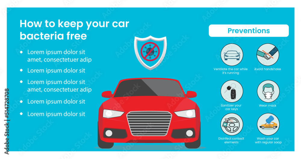 Car care infographic elements Stock Vector | Adobe Stock