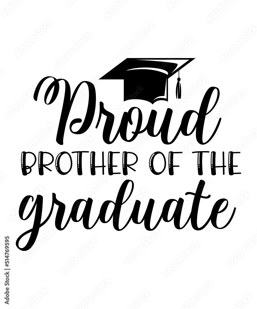 Graduation Bundle, Proud of the Graduate, Graduation Family, SVG, PNG ...