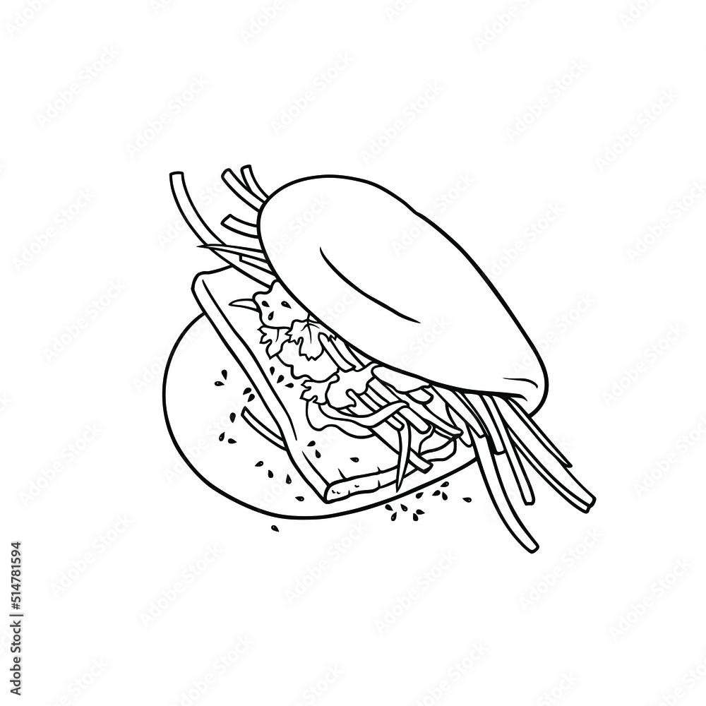 Gua Bao buns, Steamed buns, bbq pork bao, Taiwanese Gua Bao, Taiwanese ...