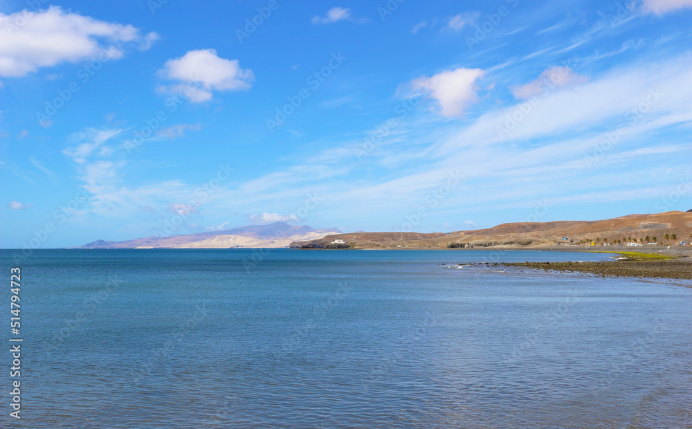 Playa de Tarajalejo, Fuerteventura, Islas Canarias Stock Photo | Adobe ...