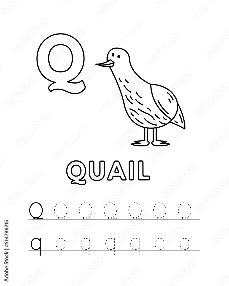 Alphabet with cute cartoon animals isolated on white background ...