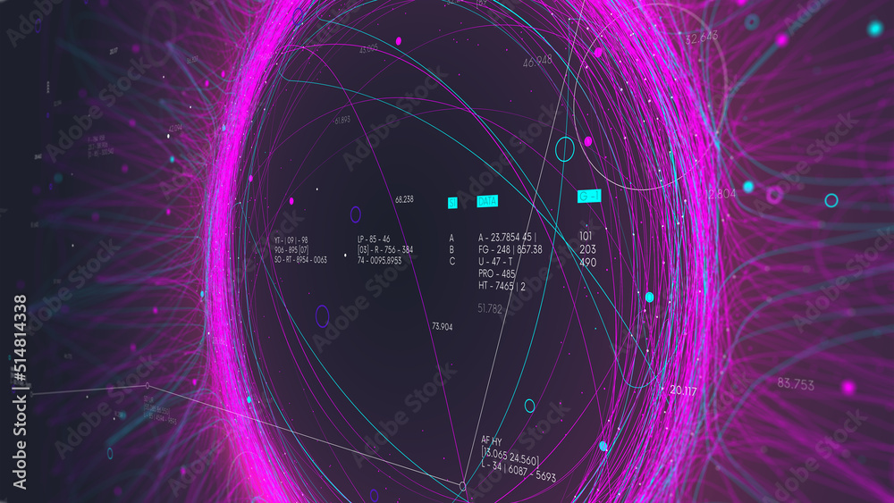 Futuristic technology background cluster analysis polygon structure ... Futuristic technology background cluster analysis polygon structure ...
