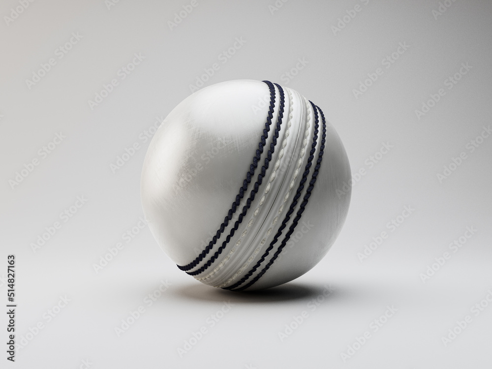 White Cricket Ball Stock Photo | Adobe Stock
