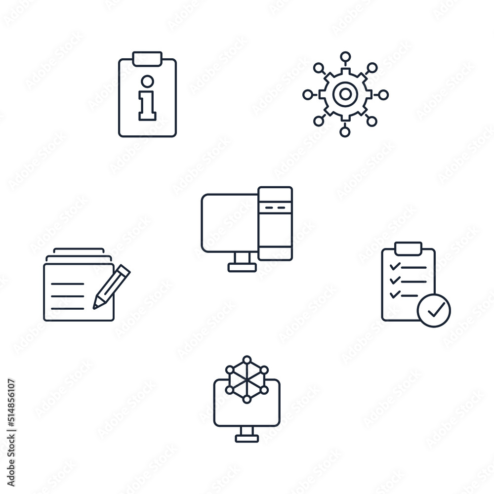 Vetor de building information modeling icons set . building information ... Vetor de building information modeling icons set . building information ...
