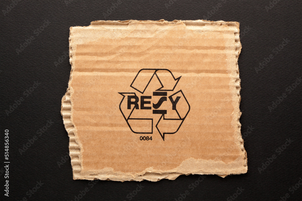 Resy Recycling Symbol Stock Photo | Adobe Stock