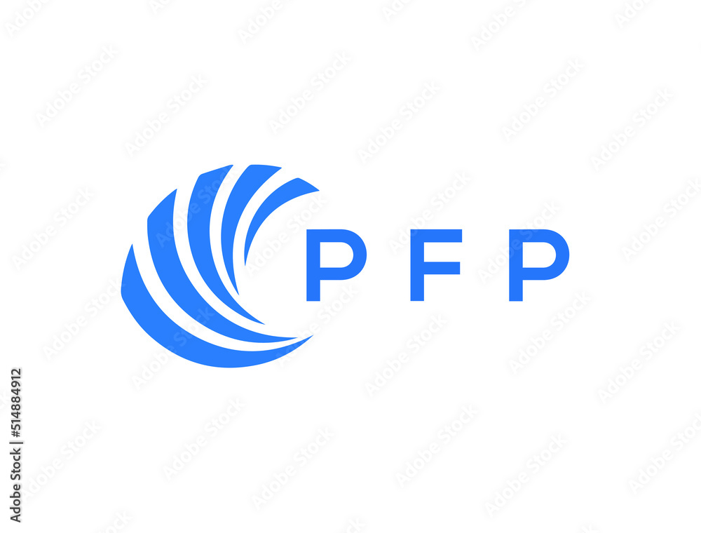 Pfp Flat Accounting Logo Design On White Background Pfp Creative