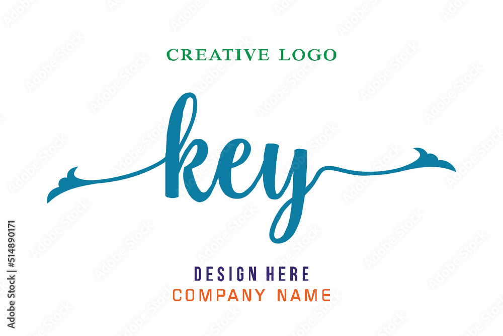KF lettering, perfect for company logos, offices, campuses, schools ...