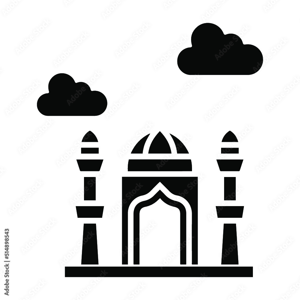 Faisal masjid, faisal mosque, islamic landmark, pakistan monoment ...