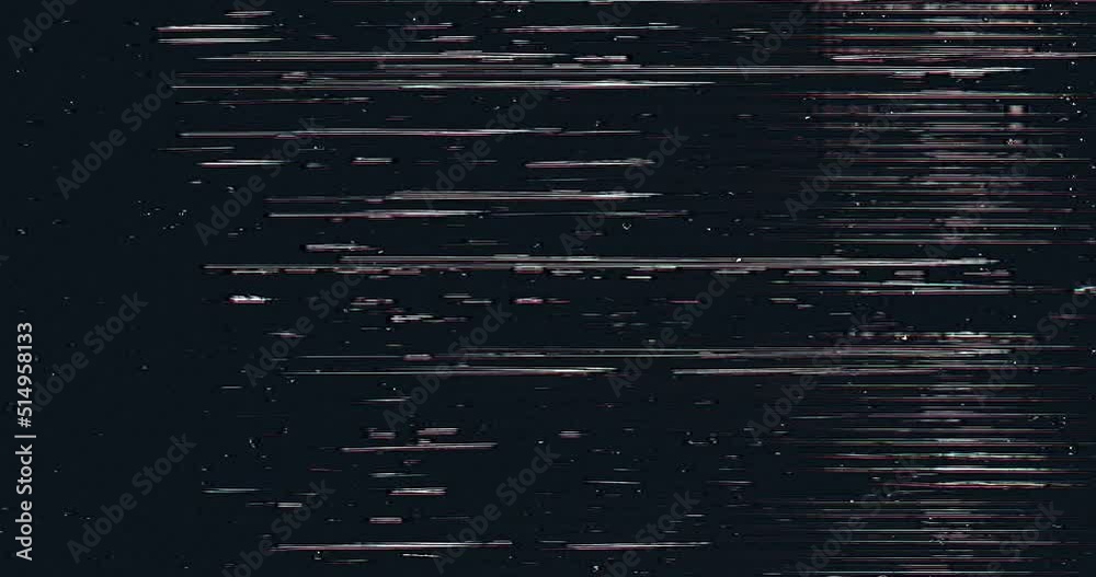 Digital glitch. Static noise. Broken GPU. Flicker transition. Color ...