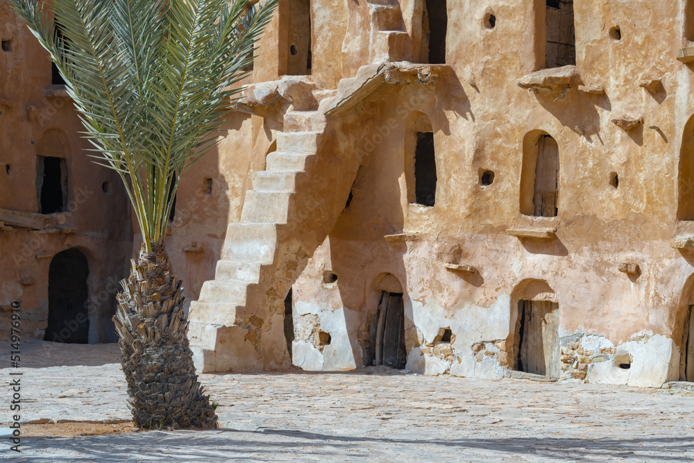 Ksar Ouled Soltane - fortified granary - Tataouine - Southern Tunisia ...