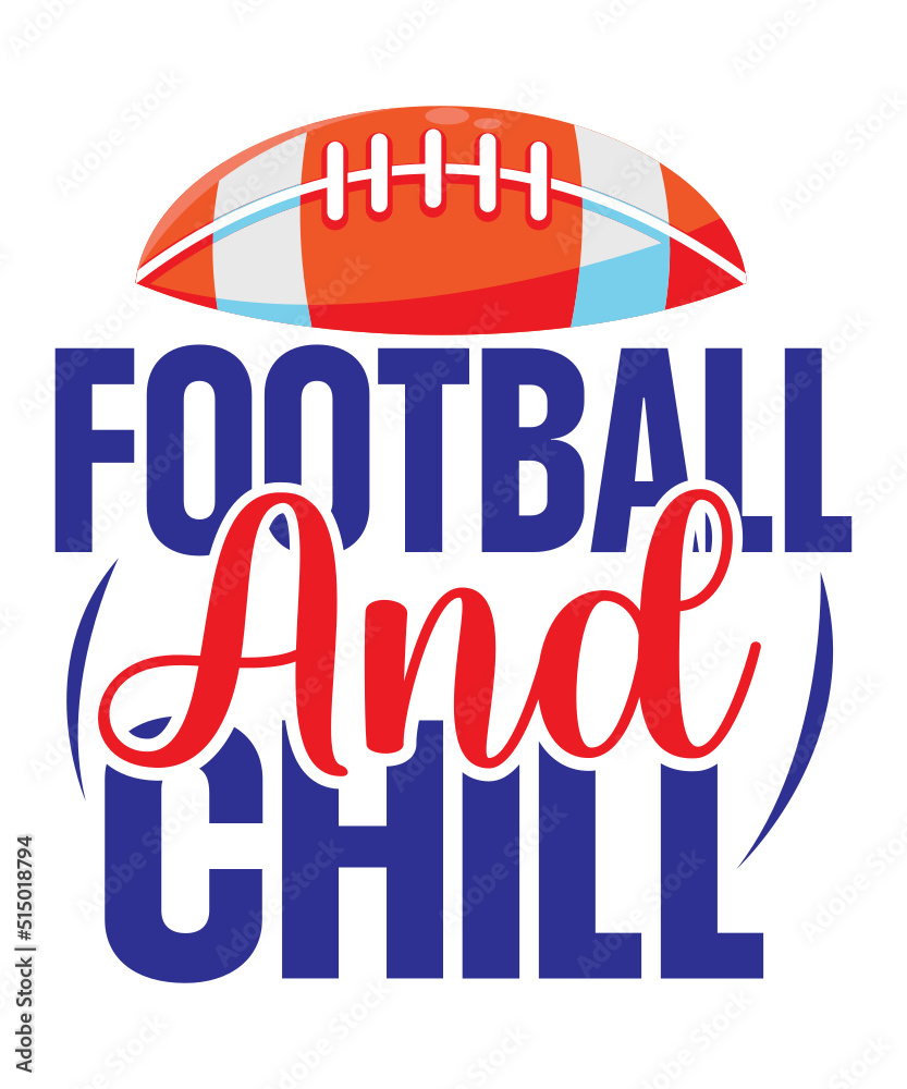 Stockvector Football SVG Bundle, Football Mom Dad Svg, Football Name ...