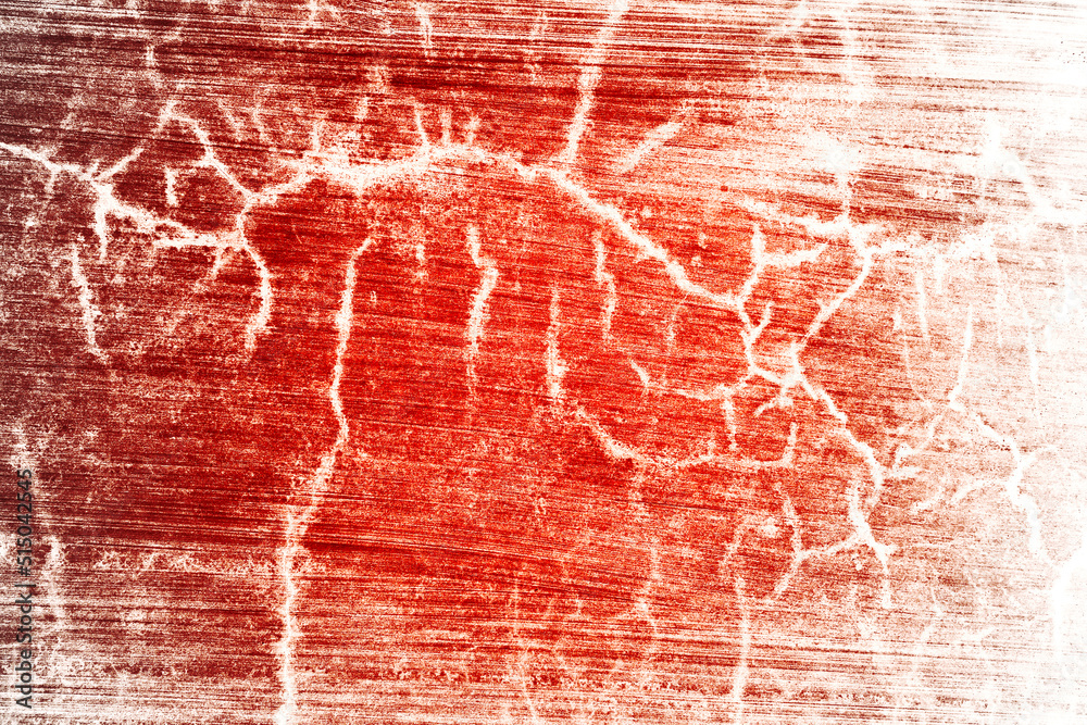 Scary bloody wall. white wall with blood splatter for halloween ...