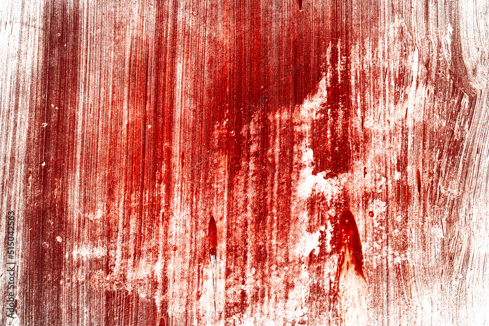 Scary bloody wall. white wall with blood splatter for halloween background. Stock Photo | Adobe ...