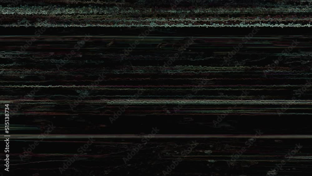 Analog glitch texture. Old TV noise. Transition overlay effect. Blue ...