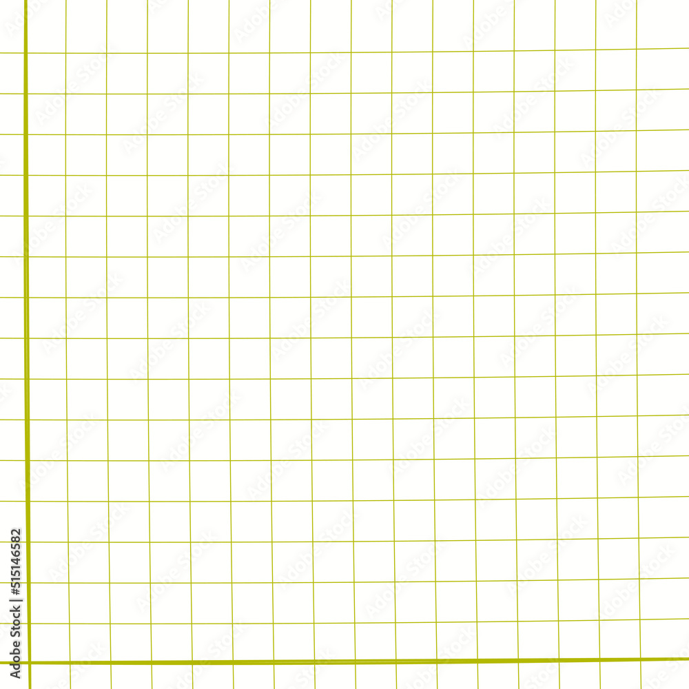 Grid paper. Mathematical graph. Cartesian coordinate system with x-axis ...