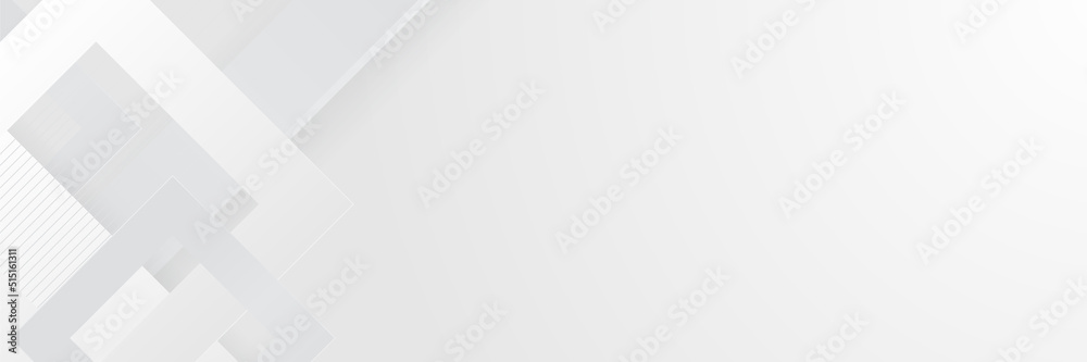 Abstract white banner. Designed for background, wallpaper, poster ...