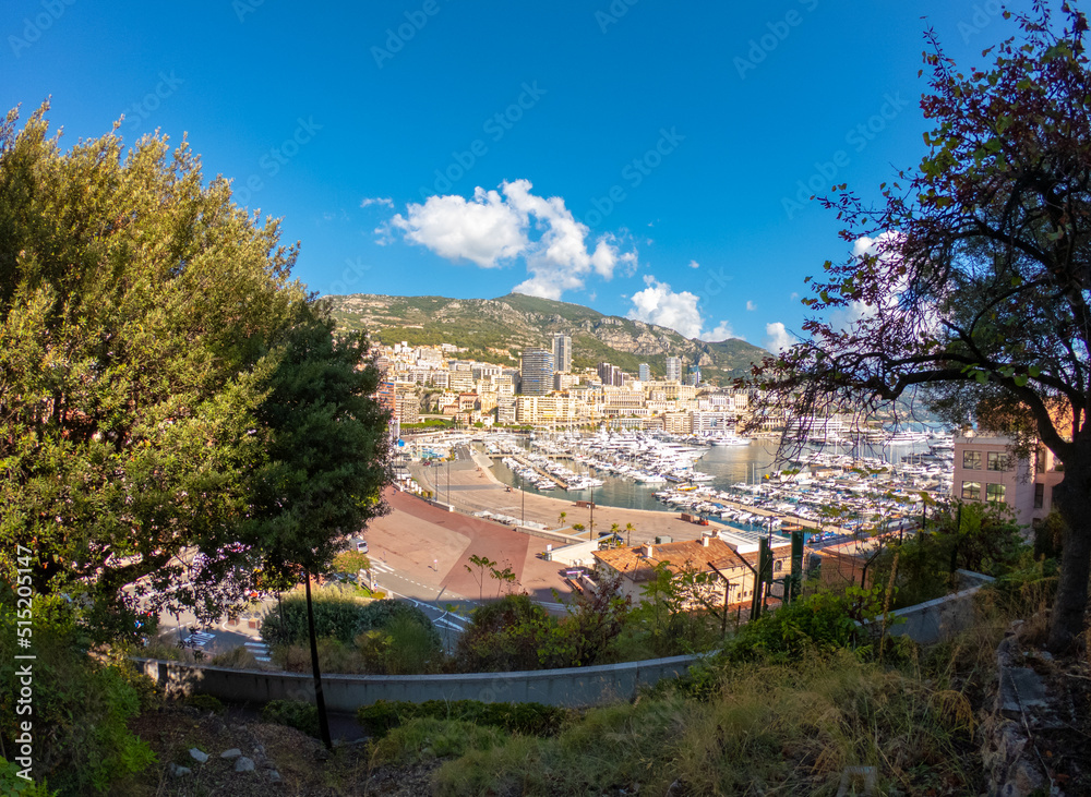 The Hercules Port is a natural bay at the foot of the ancestral rock of ...