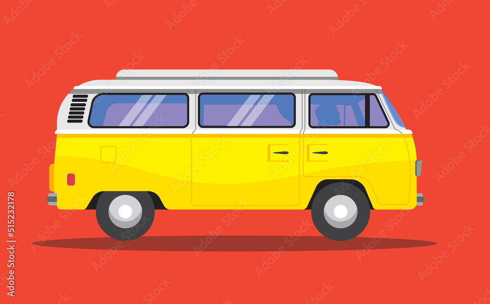 Yellow combi westfalia. Yellow campervan, Vanlife wallpaper. Campervan ...